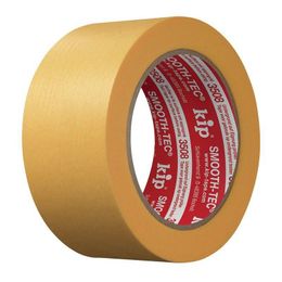 KIP - Glattkreppband 3508 smooth-tec® glatt gelb Länge 50 m Breite 48 mm