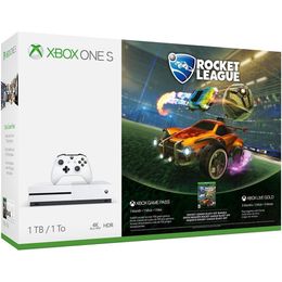 Microsoft Xbox One S 1000GB - Weiß + Rocket League