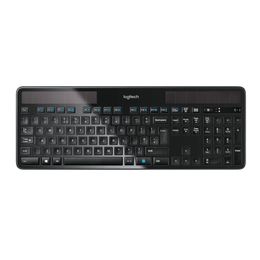 Logitech Tastatur QWERTZ Deutsch Wireless Solar K750