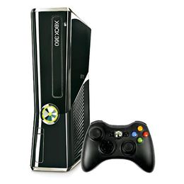 Microsoft Xbox 360 Slim - HDD 4 GB - Schwarz