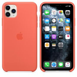 Apple-Silikon Case iPhone 11 Pro Max - Silikon Rosé