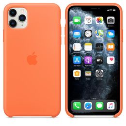 Apple-Folio Hülle iPhone 11 Pro Max - Silikon Orange