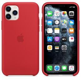 Apple-Silikon Case iPhone 11 Pro - Silikon Rot