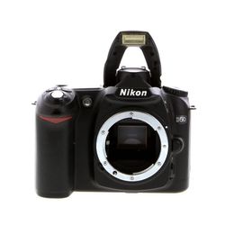 Spiegelreflexkamera - Nikon D50 Nur Gehäuse Schwarz