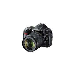 Reflex Nikon D90 - Schwarz + Objektiv Nikkor 18-55 mm F / 3,5-5,6 g Vr