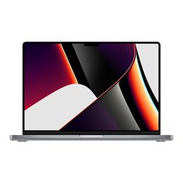 MacBook Pro 16.2" (2021) - Apple M1 Pro mit 10‐Core CPU und 16-core GPU - 16GB RAM - SSD 512GB - QWERTZ - Deutsch