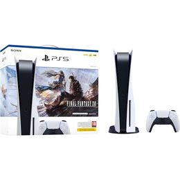 Sony PlayStation 5 825GB - Weiß + Final Fantasy XVI
