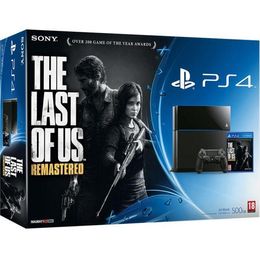 Sony PlayStation 4 Slim 500GB - Schwarz - Limited Edition The Last of Us Remastered + The Last of Us Remastered
