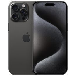 Apple iPhone 15 Pro Max 256GB - Titan Schwarz - Ohne Vertrag
