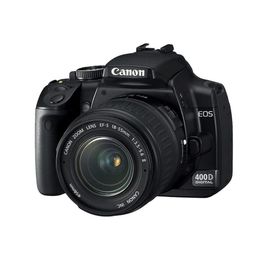 Spiegelreflexkamera Canon EOS 400D Schwarz + Objektiv Canon Zoom Lens EF-S 18-55 mm f/3.5-5.6