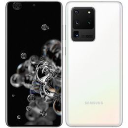 Samsung Galaxy S20 Ultra 5G 128GB - Weiß - Ohne Vertrag - Dual-SIM