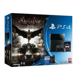 Sony PlayStation 4 500GB - Schwarz - Limited Edition Batman Arkham Knight + Batman Arkham Knight