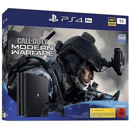 Sony PlayStation 4 Pro 1000GB - Schwarz + Call of Duty: Modern Warfare