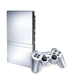Sony PlayStation 2 Slim - Silber