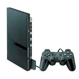 Sony PlayStation 2 Slim - HDD 32 GB - Schwarz