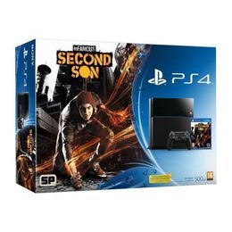 Sony PlayStation 4 500GB - Schwarz + inFamous: Second Son