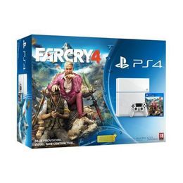 Sony PlayStation 4 500GB - Weiß + Far Cry 4