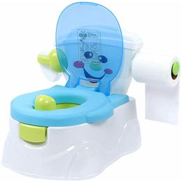Potty Baby wc Kindertoilette wc Potty Seat Toilettensitz Toilettentrainer Kindertöpfch Töpfchen Lerntöpfchen blau