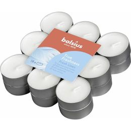 bolsius - Duftteelichter True Freshness Morgenfrische ø 3,8 cm, 18er Pack Teelichter