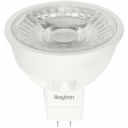 Braytron - 4.5W ersetzt 30W 38° led MR16 Leuchtmittel 350 Lumen Birne 12V Reflektorlampe 6500 k (Kaltweiß)