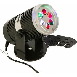 Maxxhome - Projektor Lampe - Lichteffekt - 4 Themen - led Laser - Rotativ - black