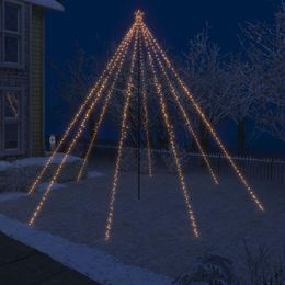 LED-Lichterkette Weihnachtsbaum Indoor Outdoor - Weiß - Prolenta Premium