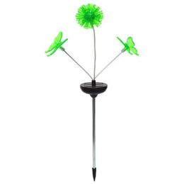 Mojawo Solar Blumenstecker Libelle grün-M46495-grün