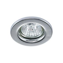 Inspired Deco - Hudson - GU10 Fixed Recessed Downlight Chrom poliert (Lampe nicht im Lieferumfang enthalten)