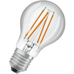 Osram Star+ LED-Lampe mit Tageslichtsensor für E27-Sockel, Filament-Optik ,Warmweiß (2700K), 806 Lumen, Ersatz für herkömmliche 60W-Leuchtmittel, nicht