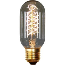 PRIVATEFLOOR Edison Valve filaments Glühbirne - 11cm Transparent - Messing, Glas, Metall - Transparent