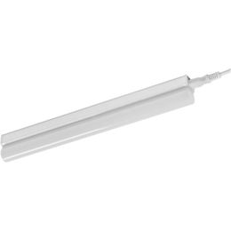 LEDVANCE Batten sensor LED-Lichtleiste 32cm, 4W, 450lm, T5-Form mit warmweißes Licht (3000K), pir Sensor ermöglicht ein berührungsloses Ein-/Ausschalten,
