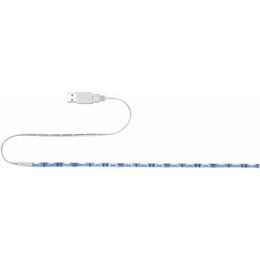 Paulmann - usb LED-Stripe 30 cm Blau weiß Metall/Kunststoff LED-Stripe