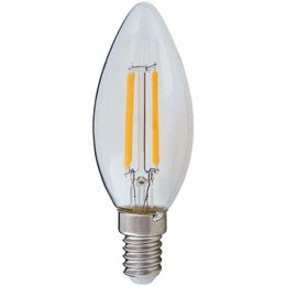 LINDBY E14 LED-Kerzenlampe Filament 4W, 470 lm, 2.700 K