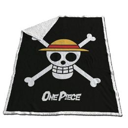 Empireposter Wohndecke One Piece - Sherpa Kuscheldecke Fleecedecke