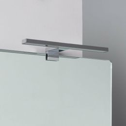 LEDKIA - Wandleuchte Badezimmerspiegel Carl 5W Silber Kaltes Weiß 5500K - 6000K 300 mm