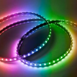 Greenice Streifen 60 LEDs/M 10W SMD5050 220VAC IP65 RGB x1M 40.000H [GR220/60/50/RGB]-RGB