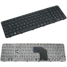 TRADESHOP Original Laptop-Tastatur Notebook Keyboard Ersatz Deutsch qwertz + Rahmen für hp G6-2226 G6-2227 G6-2241 G6-2242 G6-2245 (Deutsches Tastaturlayout)