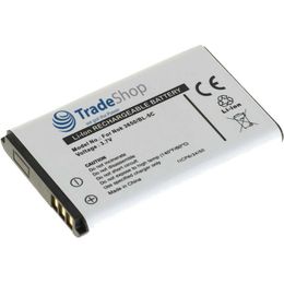 TRADESHOP Premium Li-Ion Akku 3,7V für Nokia 1100, 1101, 1110, 1110i, 1112, 1200, 1208, 1255, 1280, 1315, 1600, 1650, 2112, 2118, 2255, 2270, 2280, 2285, 2300,