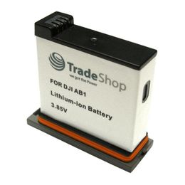 TRADESHOP Li-Ion Akku 1350mAh passend für dji Osmo Action Cam AB1, P01, PT1 ersetzt dji 188480 / Ersatz Batterie - Trade-shop