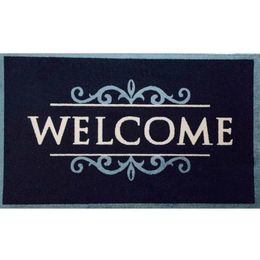 Türmatte Abtreter Welcome - classic schwarz 50 x 80 cm Fußabstreifer