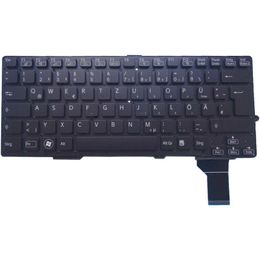 TRADESHOP Trade-shop - qwertz de Tastatur für Sony VaioE13 SVS13 Serie wie SVS13A SVS13P SVS13A3B4E SVS13AA11M uvm. / Laptop Notebook Keyboard / schwarz
