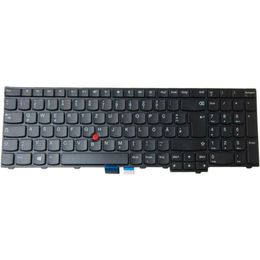 TRADESHOP Trade-shop - Original Laptop Tastatur / Notebook Keyboard Deutsch de qwertz für Lenovo ThinkPad L570 (20J80019GE) (20JQ000PGE) (20JQ000PMZ)