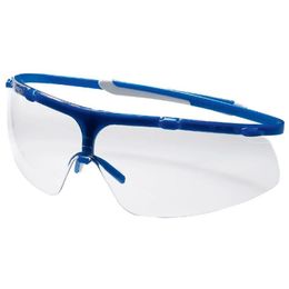 Uvex Schutzbrille SUPER G navy blue PC Farblos