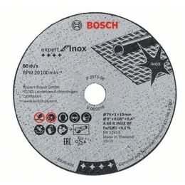 Trennscheiben Expert for Inox 76 mm 5 Stück für gws 10,8-76 v-ec - Bosch