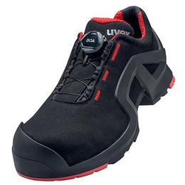 Uvex 1 support Halbschuhe S3 schwarz, rot Weite 10 Gr. 36 - Schwarz