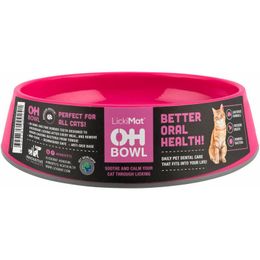 LickiMat - oh Bowl - Schlecknapf für Katzen - pink
