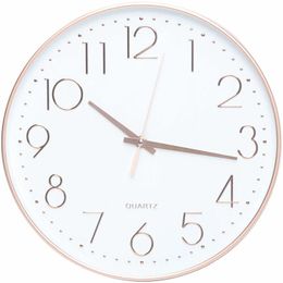Senderpick - Nordischer Modern Quarzuhr Wand Uhr Stil Quarz Uhr Leise Uhr 30cm Wanduhr Wohnzimmer Bürouhr Deko Leise Wanduhr