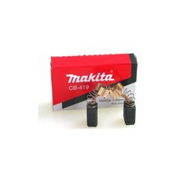 Makita 191962-4 Kohlebürsten CB-419 Original für 4304, 4304T, 4305, 4305T, 4340C