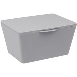 Aufbewahrungsbox mit Deckel Brasil Grau, Aufbewahrung & Organisation, Grau, Kunststoff (tpe) grau - grau - Wenko