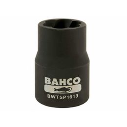 Bahco 1/2 Spezial Steckschlüssel-Einsatz zum Lösen defekter Muttern oder Schraubköpfe, 22 mm